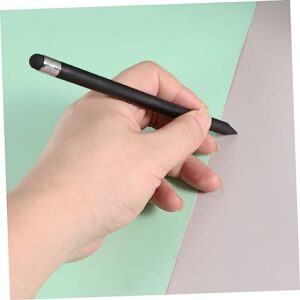 KJHBV Electronic Kits Tablet Stylus Pens for Touch Screens Fine Point Real Steel Surface Pen Writing Instrument Tablet Pen Suite Flat Conductive Pen Black Stylus Pens