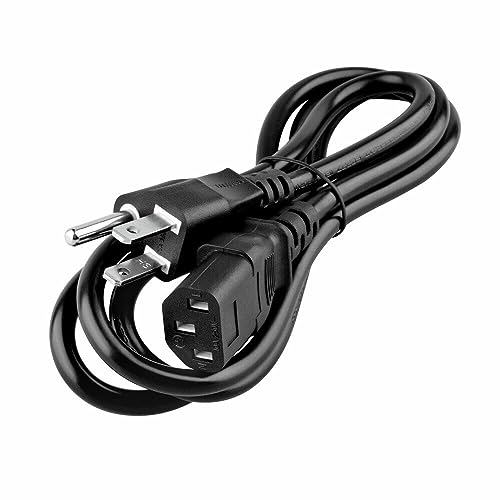 Marg AC Power Cord Outlet Socket Cable Plug Lead for Citizen CL-S521 CL-S521-GRY CL-S521-EC-GRY CL-S521-E-GRY JM30-M01 Direct Thermal Label Printer