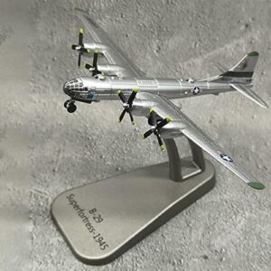 1/300 Scale US B29 B-29 Superfortress Air Fortress Bomber with Missile Aircraft Model Alloy Model Diecast Plane Model for Collection