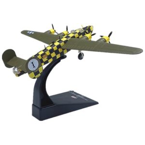 1/144 scale usa wwii b-24d liberator bomber aircraft model alloy model diecast plane model for collection