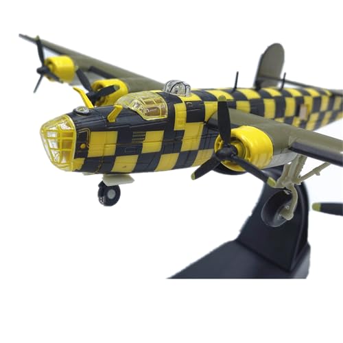 1/144 Scale USA WWII B-24D Liberator Bomber Aircraft Model Alloy Model Diecast Plane Model for Collection