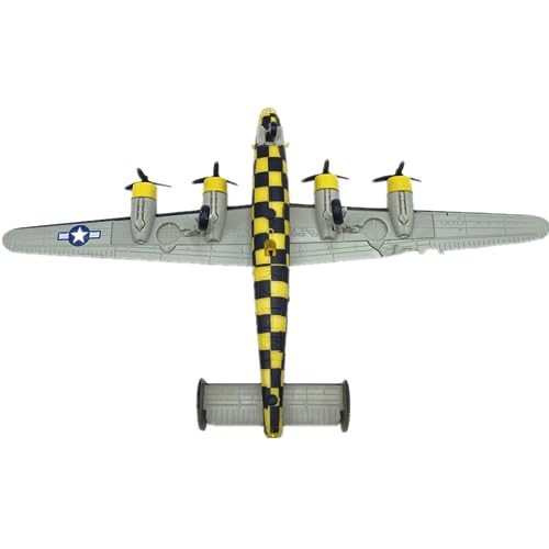 1/144 Scale USA WWII B-24D Liberator Bomber Aircraft Model Alloy Model Diecast Plane Model for Collection