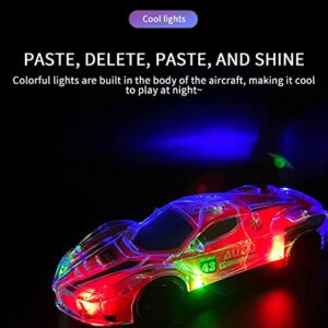 Kids Toys Remote Control Car with Four-Channel, Luminous Sports Car, Radio Controlled Car, Rc Cars for Boys Age 8-12, Rc Stunt Cars Truck Outdoor Sensory Toys Birthday Gifts for Boys Cool Stuff