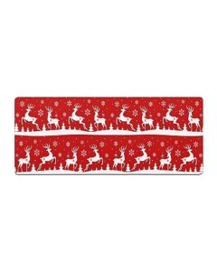 christmas deer bath mat for tub,non slip bathroom floor runner rug quick dry & absorbent diatomaceous earth shower sink bedroom kitchen washable doormat,xmas winter snowflake reindeer red tree 20"x47"