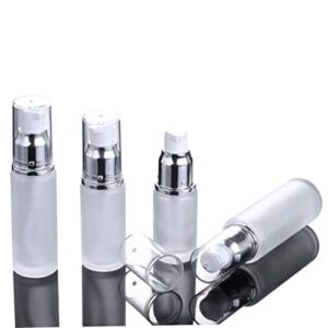 Beavorty Terrarium 6pcs Cream Container Soap Dispensers Glass Containers for Liquids Perfum Spray Bottles Pump Lotion Bottle Shampoo Pump Bottle Sub Bottle for Soap Glass Spray Bottles