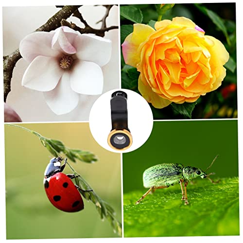 Hemobllo 4 Sets Eye Shooting Marco Range Landscape in Exquisite Supply Smartphones Convenience Cell Travel You Smartphone Golden Practical Mobile Flower Professional Lens Structure Fish