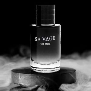 Fragnance Sparks Savage for Men Combo of (Black and Blue) - 3.4 Oz each, Men's Eau Perfum - Refreshing & Warm Masculine Scent