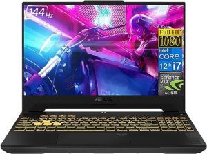 asus tuf gaming laptop 2023 newest, 15.6" fhd ips 144hz display, geforce rtx 4060,intel core i7-12700h (14 core), 32gb ram, 1tb ssd, wi-fi 6, backlit keyboard, type-a&c, windows 11 home