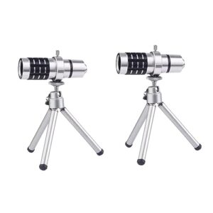 nolitoy 2pcs smartphone phones celulares smartphone phone stand tripod phone fisheye lens 10x macro lens for cell phone clip-on cell phone lens 12x mobile phone lens telescope lens suite