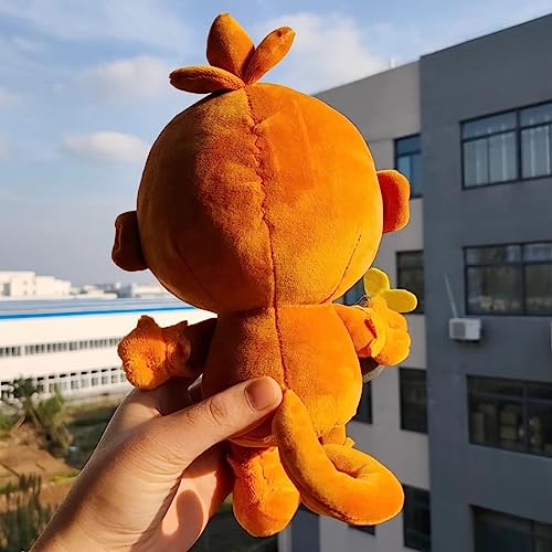 New Bloons TD 6 Monkey Plush Toy，9.8inch City Cute Soft Cartoon Dart Monkey Stuffed Animal Plush Doll Toy，Bloons TD6 Game Plush Gift for Game Lovers Fans and Kids Friends