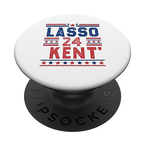 Lasso Kent' 24 Funny 4th of July USA Flag Meme 2024 Election PopSockets Standard PopGrip