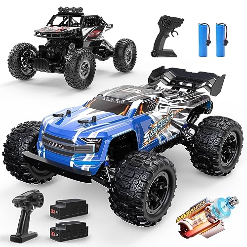 DEERC Extreme Brushless Racing Truck for Adults & Quality RC Car for Beginners and Kids