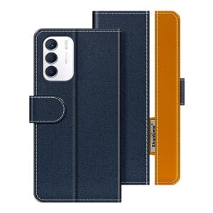 MILEGAO for Infinix Zero 5G 2023 Flip Cover, Magnetic Buckle Multicolor Business PU Leather Phone Case with Card Slot, for Infinix Zero 5G 2023 6.78 inches