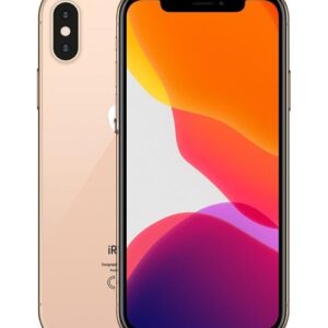 Apple iPhone Xs Max A12 Bionic Mobile Phone 6.5inch 4GB RAM 64GB/256GB ROM Hexa Core 12MP NFC 4G LTE Original iOS Cellphone 64GB with Face ID/White