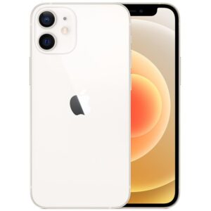 used apple iphone 12 mini unlocked cellphone 5.4" 4gb ram 64/128/256gb rom hexa core a14 ios 12mp face id nfc 5g mobile phone single phone/white / 64g|4gb