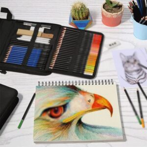 LLSB 145 Pieces Of Colorful Set Of Drawing Art Pencils Suitable for Artists Suitable for Coloring