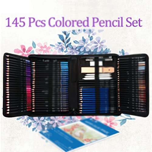 LLSB 145 Pieces Of Colorful Set Of Drawing Art Pencils Suitable for Artists Suitable for Coloring