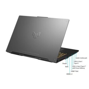 ASUS TUF Dash F17 Gaming Laptop, 17.3” 144Hz FHD Display, Intel Core i5-12450H Processor, GeForce RTX 3050, 32GB DDR4 RAM, 1TB PCIe SSD Gen 3, Wi-Fi 6, Windows 11