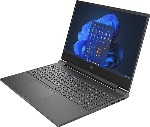 HP 2023 Gaming Laptop Victus, 15.6" FHD IPS 144Hz, 6-Core Ryzen 5 7535HS (Beats i7-11800H), GeForce RTX 2050 4GB GDDR6 Graphic, Backlit KB, B&O, Bluetooth 5.3, Windows 11 Home(64GB|2TB SSD)