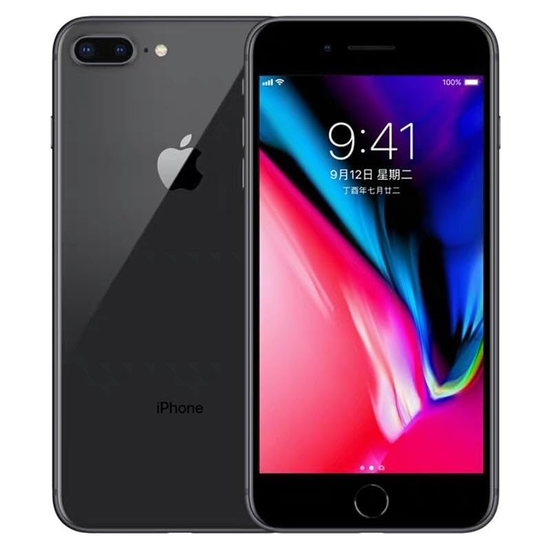 Original Unlocked Apple iPhone 8 Plus 3GB RAM 64G/256G ROM 12.0 MP Fingerprint iOS 11 4G LTE Smartphone 1080P 5.5 Inch Screen 64GB Standard/iPhone 8Plus Silver