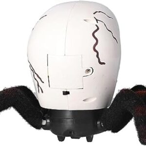 2023 New Skull Tarantula Toy, Remote Control Spider, Spooky RC Spider Prank Toy with Light Up Eyes, High Simulation Fake Spider, Great Hallowee Toy for Kids