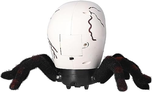 2023 New Skull Tarantula Toy, Remote Control Spider, Spooky RC Spider Prank Toy with Light Up Eyes, High Simulation Fake Spider, Great Hallowee Toy for Kids