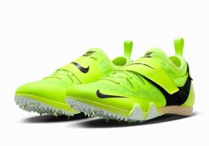 nike pole vault elite athletic spikes pole volt yellow dr9926-700 men’s size 11