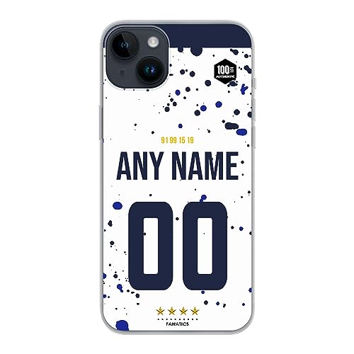 USA Soccer Women's World Cup Phone Case 2023 Customize Your Name and Number Silicone Transparent - Compatible iPhone and Samsung (iPhone 13 mini)