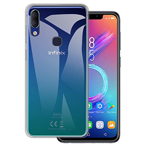 Shantime Infinix Zero 6 X620 Case + Universal Mobile Phone Lanyards, Neck/Crossbody Soft Strap Silicone TPU Cover Bumper Shell for Infinix Zero 6 Pro (6.18”)