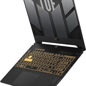 ASUS TUF F15 Gaming Laptop 15.6" FHD 144Hz 12th Generation Intel 14-Core i7-12700H (Beat i9-11950H) 32GB RAM 1TB SSD GeForce RTX 4070 8GB Graphic Backlit Thunderbolt 4 USB-C Win11 Grey + HDMI Cable