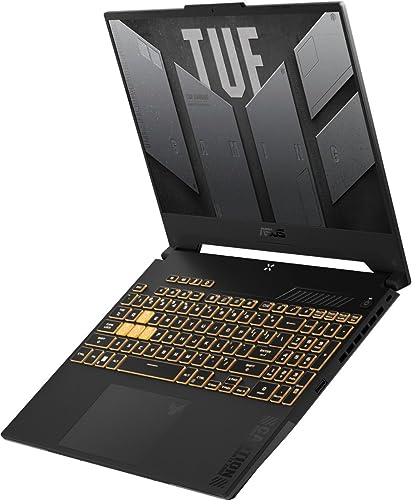 ASUS TUF F15 Gaming Laptop 15.6" FHD 144Hz 12th Generation Intel 14-Core i7-12700H (Beat i9-11950H) 32GB RAM 1TB SSD GeForce RTX 4070 8GB Graphic Backlit Thunderbolt 4 USB-C Win11 Grey + HDMI Cable