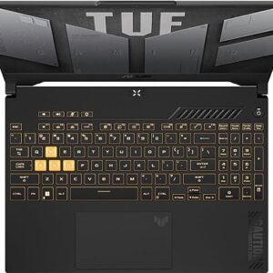 ASUS TUF F15 Gaming Laptop 15.6" FHD 144Hz 12th Generation Intel 14-Core i7-12700H (Beat i9-11950H) 32GB RAM 1TB SSD GeForce RTX 4070 8GB Graphic Backlit Thunderbolt 4 USB-C Win11 Grey + HDMI Cable