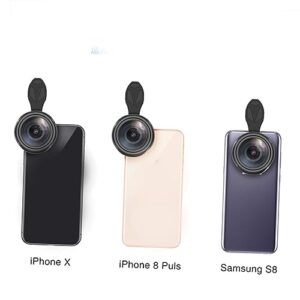 OHPHCALL Wide Angle Lens Telephoto Lens Smartphones Mobile Phone Camera Lens Pro Camera Lens Tool External Phone Lens Cell Phone Camera Lens Camera Lens Smartphone Camera Lens Major