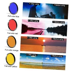 ABOOFAN 1 Set Universal Detachable Creative Filter Lens Universal Phone Lens kit Portable Suite Set Lens Group telephoto Lens telephoto Lens for Smartphone Cell Phone Fisheye Lens