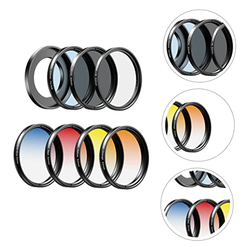 ABOOFAN 1 Set Universal Detachable Creative Filter Lens Universal Phone Lens kit Portable Suite Set Lens Group telephoto Lens telephoto Lens for Smartphone Cell Phone Fisheye Lens