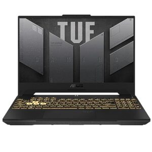 asus tuf dash gaming laptop, 15.6" fhd 144hz display, intel core i7-12700h, nvidia geforce rtx 4070 gpu, 16gb ddr4 ram, 1tb nvme ssd, wi-fi 6, mecha grey, windows 11 home