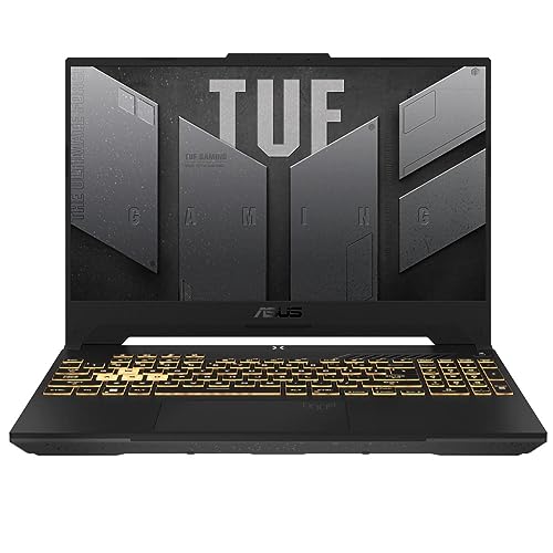 ASUS TUF Dash Gaming Laptop, 15.6" FHD 144Hz Display, Intel Core i7-12700H, NVIDIA GeForce RTX 4070 GPU, 16GB DDR4 RAM, 1TB NVMe SSD, Wi-Fi 6, Mecha Grey, Windows 11 Home