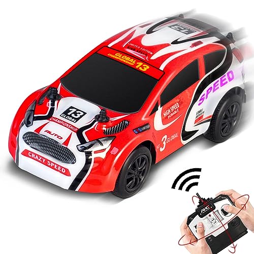 Toy RC Cars, Racing1/43 Scale 27MHz, 9mph Max Speed, Monster Truck for Toddlers Birthday Gifts