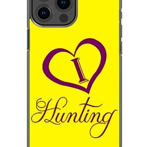 Love Hunting Sarcastic Pattern Art Design Anti-Fall and Shockproof Gift iPhone case (iPhone 12)