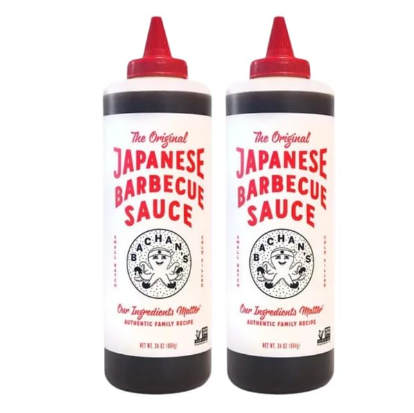 Bachan's The Original Japanese Barbecue Sauce, 34 Ounces, Non GMO, No Preservatives and BPA Free, Condiment for Wings Chicken Beef Pork Seafood Noodle Recipes and Authentic Japanese Dish ~ 2 Count