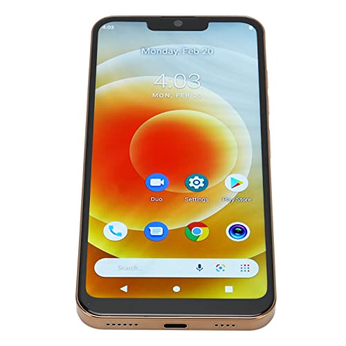 4G Mobile Phone, 5G WiFi Face Recognition 6.1 Inch HD Screen 4GB RAM 64GB ROM 32MP Rear and 8MP Front Camera Unlocked Smartphone for Phone Call (US Plug)