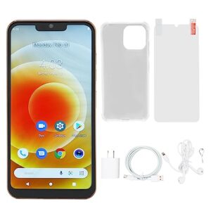 4G Mobile Phone, 5G WiFi Face Recognition 6.1 Inch HD Screen 4GB RAM 64GB ROM 32MP Rear and 8MP Front Camera Unlocked Smartphone for Phone Call (US Plug)