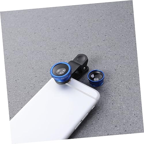 UKCOCO Phone Lens 3pcs Mobile Phone Lens Phone Camera Lens kit Mobile Phone Camera Lens iphonee x Smartphone Phones Smart Phone Camera Lens Suite Appendix self Timer Wide Angle