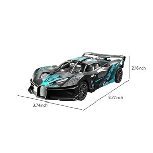 Hot6sl Remote Control Car 2.4ghz, Rc Drift Car with 4-Channel Remote Control, Electric Remote Toy Racing, Toys for Boys Girls Outdoor Educational Sensory, 8.3x3.7x2.2 in