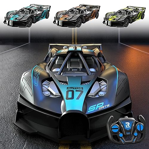 Hot6sl Remote Control Car 2.4ghz, Rc Drift Car with 4-Channel Remote Control, Electric Remote Toy Racing, Toys for Boys Girls Outdoor Educational Sensory, 8.3x3.7x2.2 in