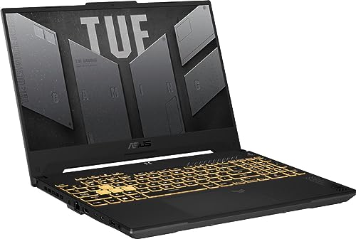 ASUS TUF F15 Gaming Laptop 15.6" FHD IPS 144Hz 12th Gen Intel 14-Core i7-12700H Processor >i9-11950H 16GB RAM 512GB SSD GeForce RTX 4060 8GB Graphic Backlit Thunderbolt4 USB-C Win11 Gray + HDMI Cable