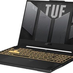 ASUS TUF F15 Gaming Laptop 15.6" FHD IPS 144Hz 12th Gen Intel 14-Core i7-12700H Processor >i9-11950H 16GB RAM 512GB SSD GeForce RTX 4060 8GB Graphic Backlit Thunderbolt4 USB-C Win11 Gray + HDMI Cable