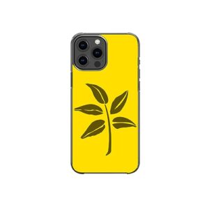 leaf naturalist pattern art design anti-fall and shockproof gift iphone case (iphone xr)