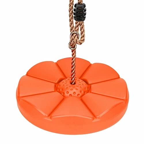 Disc Seat Swing - Kids Rope Tree Zip Line for Play Set, Playground Fun