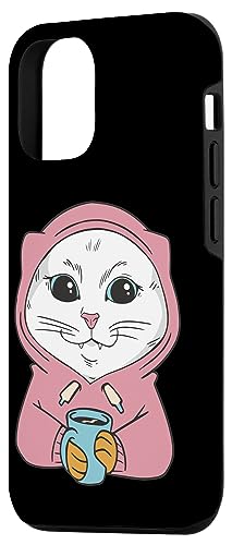 iPhone 13 Pro White Main Coon Cat Outfit For Cat Lover Cats Case